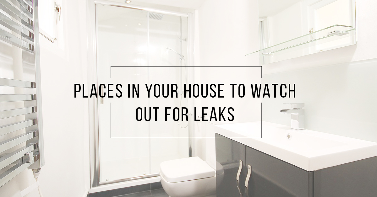 Places in Your House to watch out for Leaks - GSR Malabanan | The Best Quality Siphoning and ...